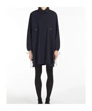 Max Mara Cotton Poplin Shirt Dress