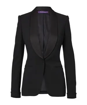 Ralph Lauren Shawl-lapel Wool Blazer