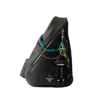 Prada Triangle-logo Robot Bag Charm