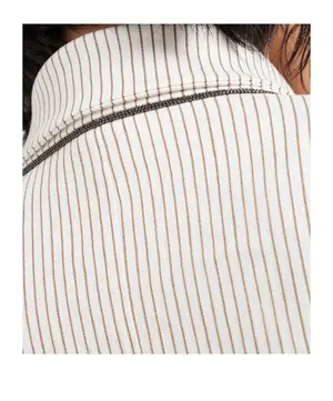 Brunello Cucinelli Pinstriped Double-breasted Blazer
