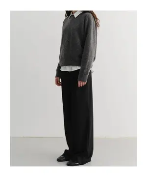 DUNST Double-pleated Wide-leg Trousers