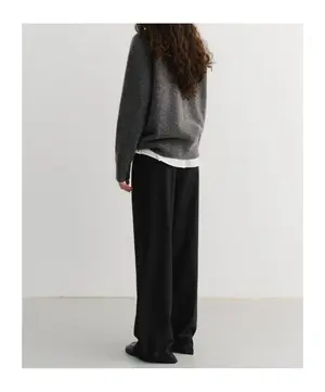 DUNST Double-pleated Wide-leg Trousers