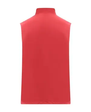 Palm Angels Logo Printed Zipped Gilet
