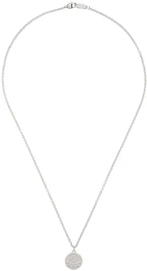 VIVIENNE WESTWOOD Silver Orb Pendant Necklace - Gray