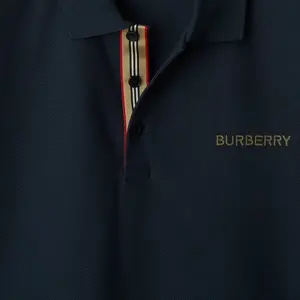 Burberry Polo Shirt With Lapel Short Sleeve