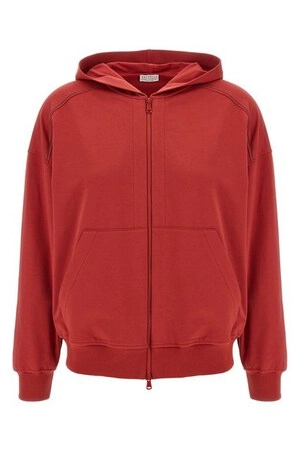 Brunello Cucinelli Embellished Zip-up Hoodie