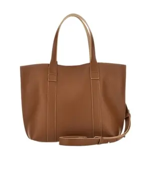 Hogan Script Shopper Bag - Brown