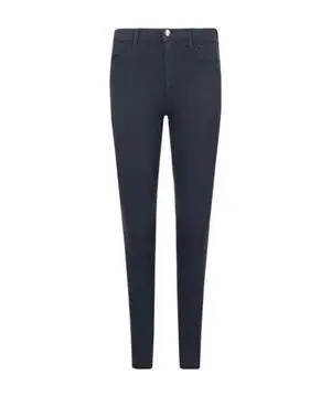 Emporio Armani Logo Detailed Jeans - Black