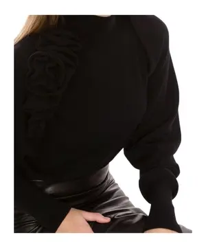 Alberta Ferretti Bolero In Merino Wool, Silk, And Cashmere