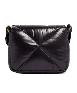 Moncler Puf Twist-lock Mini Crossbody Bag - Black