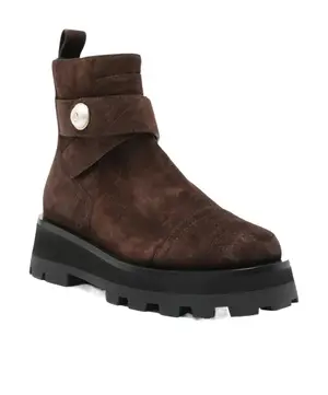 JIMMY CHOO Meena Zipped Ankle Boots