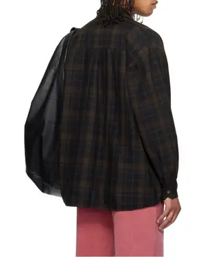 Our Legacy Borrowed Checked Shirt - Black