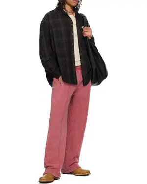 Our Legacy Borrowed Checked Shirt - Black