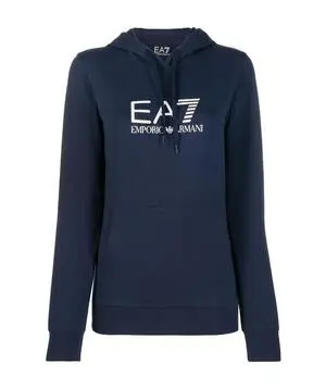 Ea7 Printed Sweatshirts Hoodies For Women