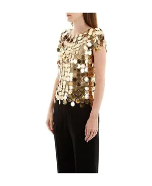 Rabanne Sequined T-shirt