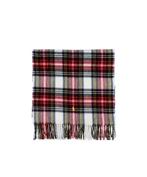 Ralph Lauren Polo Tartan Logo Scarf - Multicolor