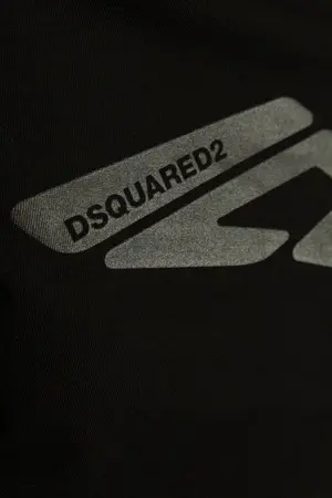 Dsquared2 Icon Printed Cropped T-shirt - Black