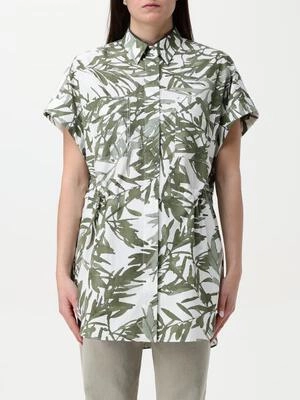 Brunello Cucinelli Leaf Print Short-sleeve Shirt - No