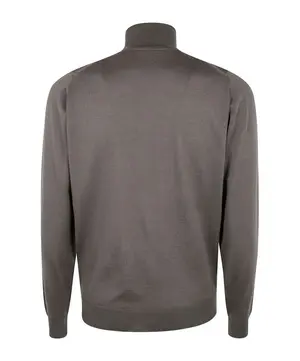 John Smedley Cherwell Turtleneck Sweater - Gray