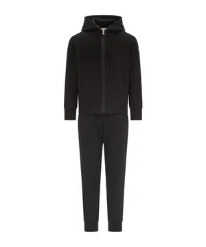 Moncler Cotton Tracksuit With Zip-up Hoodie And Elasticated Waistband Trousers