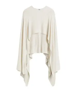 TOTEME Layered Cape Knit Jumper