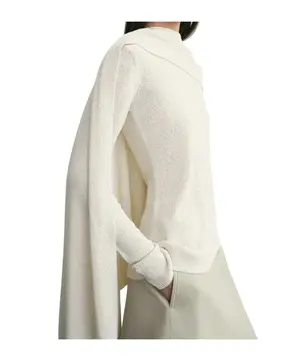 TOTEME Layered Cape Knit Jumper