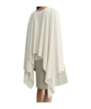 TOTEME Layered Cape Knit Jumper
