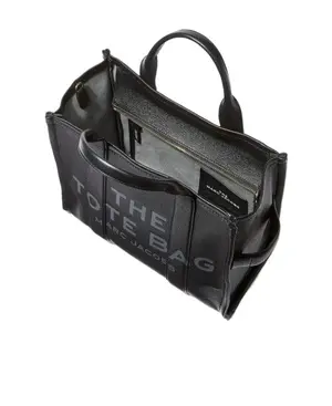 Marc Jacobs Medium The Leather Tote Bag - Black
