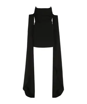Giuseppe Di Morabito Off-the-shoulder Jersey Mini Gown