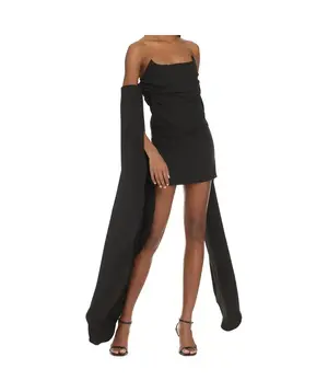 Giuseppe Di Morabito Off-the-shoulder Jersey Mini Gown