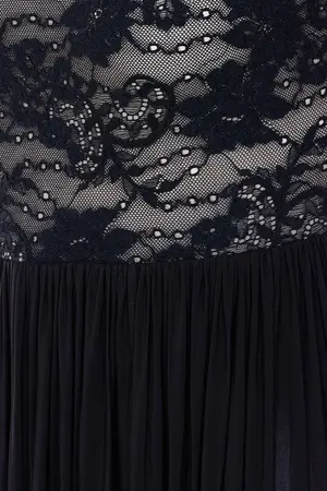 Zimmermann Off-shoulder Lace Midi Dress - Black