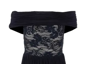 Zimmermann Off-shoulder Lace Midi Dress - Black