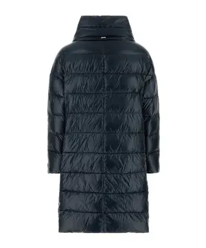 Herno Long Sleeve Down Jacket - Navy