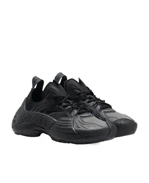 LANVIN Flash-x Lace-up Sneakers - Black