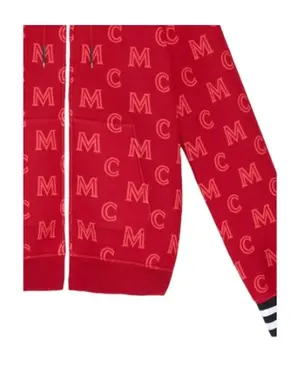 Mcm Logo Hooded Casual Jacket
