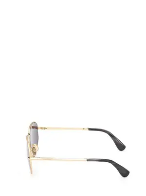 Max Mara Geometric Frame Sunglasses