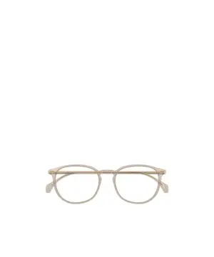 Gucci Round Frame Glasses - Nude