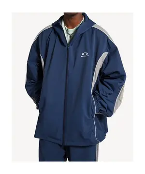 Balenciaga Technical Track Hooded Jacket - Multi-color