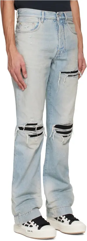 Amiri Distressed-effect Flared Jeans