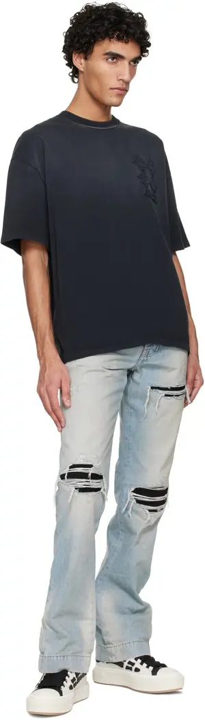 Amiri Distressed-effect Flared Jeans