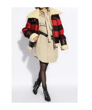 Dsquared2 Belted Waist Buttoned Shirt Dress