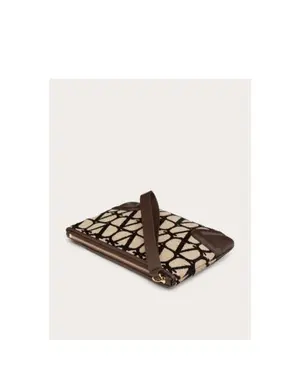 Valentino Garavani Toile Iconographe Clutch Bag