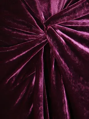 Dries Van Noten Knot-detail Draped Midi Skirt - Black