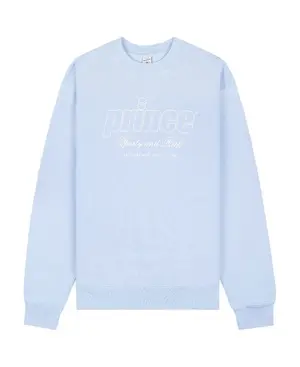 SPORTY  RICH Sporty & Rich Prince Health Cotton Sweatshirt - Blue