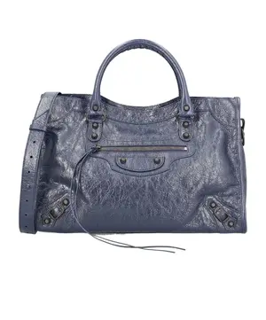 Balenciaga Le City Medium Tote Bag - Gray