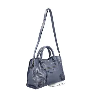 Balenciaga Le City Medium Tote Bag - Gray