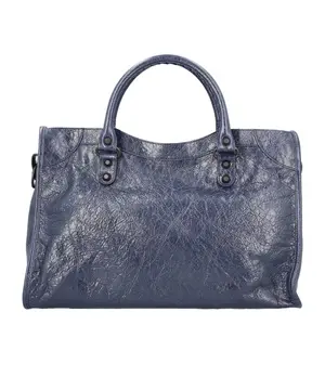 Balenciaga Le City Medium Tote Bag - Gray