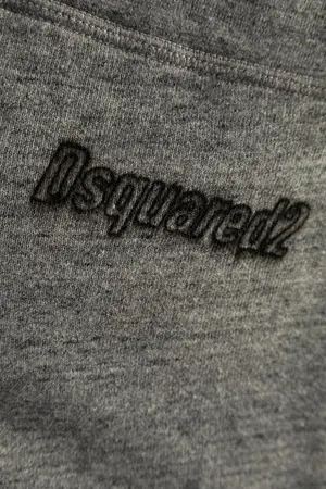 Dsquared2 Embroidered Logo Sweatpants - Grey