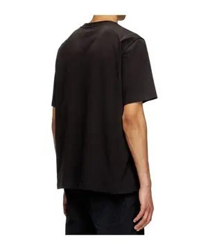 DIESEL® T-adjust-bigoval T-shirt - Black/red