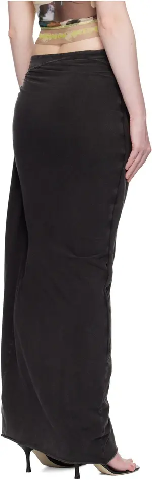 Ottolinger Draped Slit Maxi Skirt